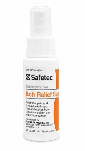 PAIN & ITCH Relief Antiseptic Analgesic Spray 2oz, Ivy,Oak, Sumac ...