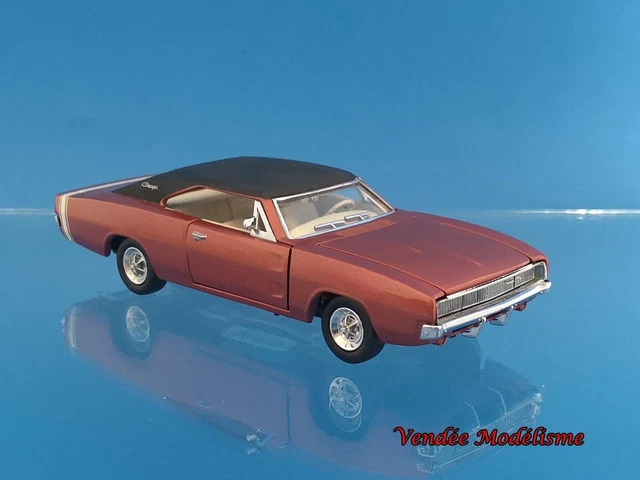 VOITURE DE collection - Dodge Charger 1968 - Franklin Mint 1/43 EUR 40 ...