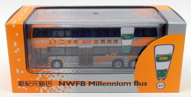 NEW WORLD FIRST Bus 1/76 Scale 99006 - Dennis Trident Millennium Bus ...