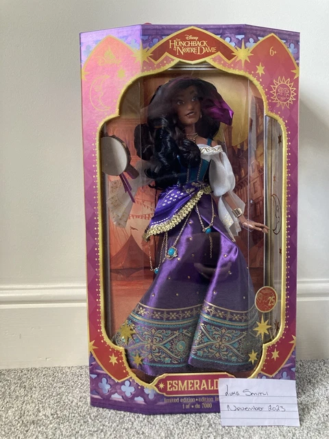 Disney Store Esmeralda Ltd Edition Doll 25th Anniversary Hunchback