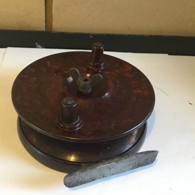 BAKELITE FISHING REEL By ELO Made In England For Fly Fishing Or ...