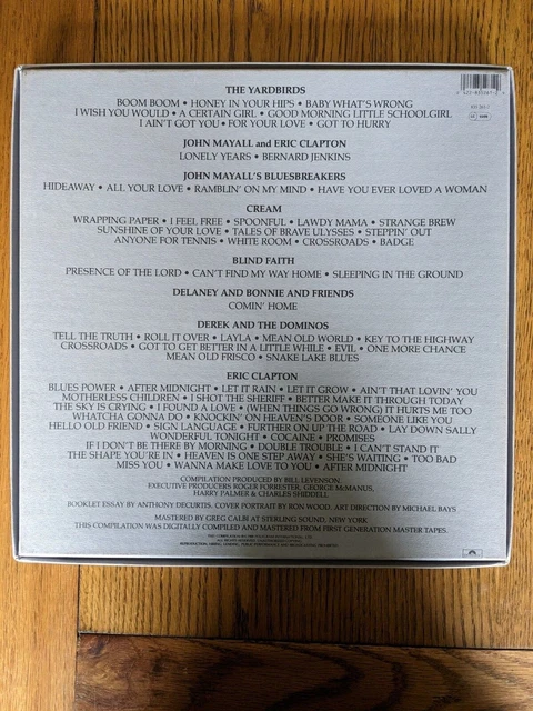 ERIC CLAPTON - Crossroads 4 CD Box Set Polydor 1988 835261 EUR 22,88 ...