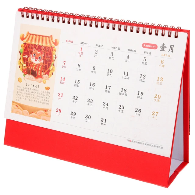 FLIPPED PLANNING 2024 Calendar Desk Calendar Calendar 2024 for Office ...
