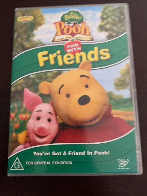 THE BOOK OF Pooh. Fun With Friends Dvd. Region 2 £2.53 - PicClick UK