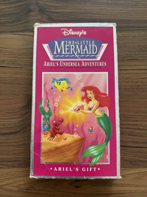 DISNEY THE LITTLE Mermaid Ariel's Adventures VHS Vintage Tape Ariel’s ...