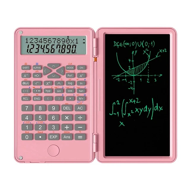 SCIENTIFIC CALCULATORS, 12-DIGIT LCD Display with Erasable Writing ...