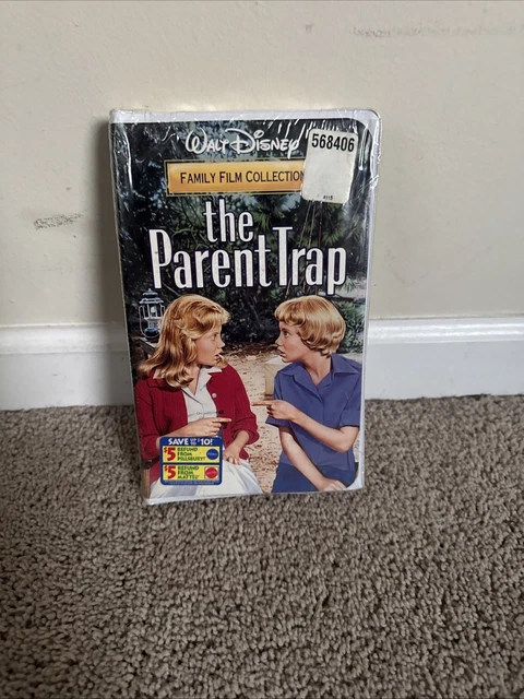 WALT DISNEY'S FAMILY Films The Parent Trap VHS Tape, Clamshell Case ...