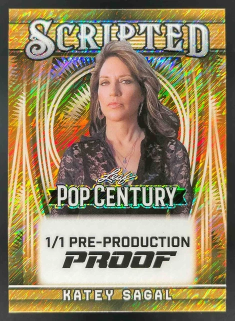 2025 LEAF METAL Pop Century #BA-KS1 Katey Sagal Pre-Production Proof 1/ ...