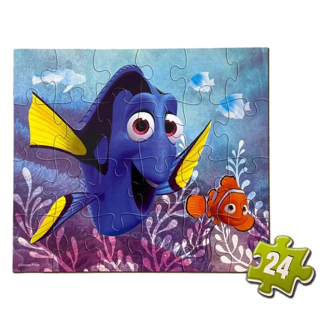 FINDING DORY 24 Piece Jigsaw Puzzle Fun Disney Pixar Dory Nemo $9.99 ...