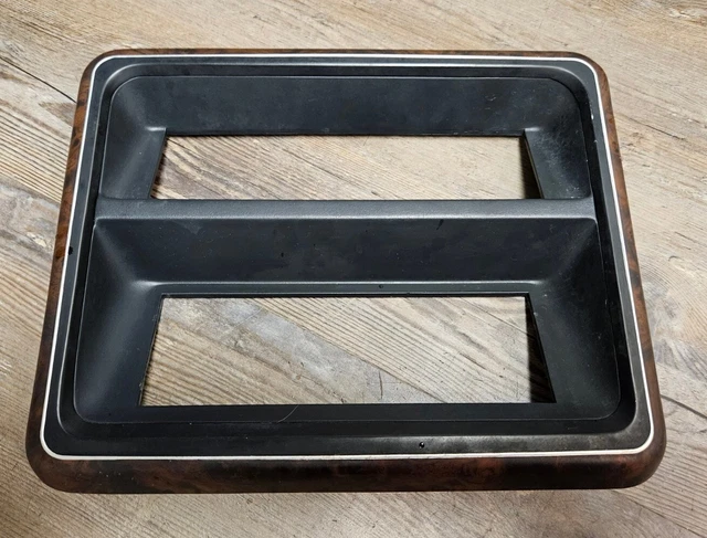 1987-1991 FORD F150 F250 F350 Bronco Center Dash Radio Trim Bezel ...