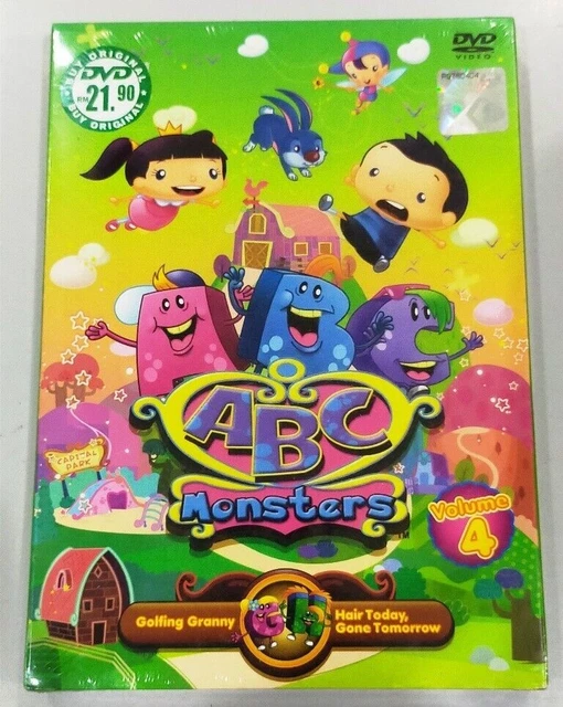 ABC MONSTERS VOL.4 Golfing Granny DVD Malaysia Release English Animated ...