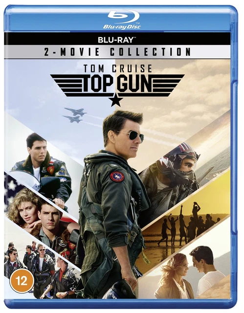 TOP GUN/TOP GUN: Maverick (Blu-ray) Ed Harris Anthony Edwards Michael ...