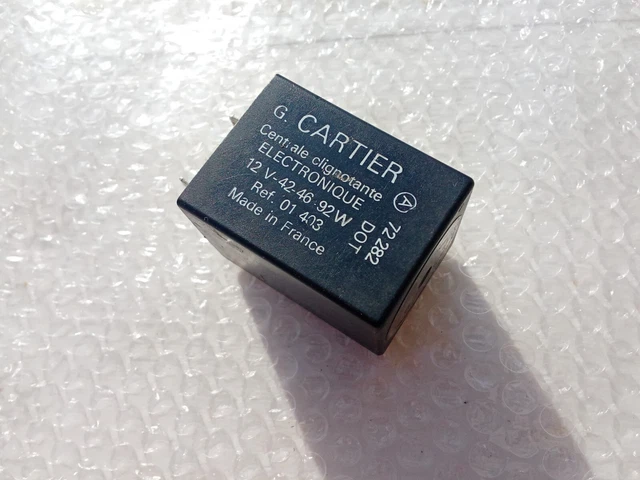 RELAIS G.CARTIER 01403, 12v, centrale clignotante electronique G ...