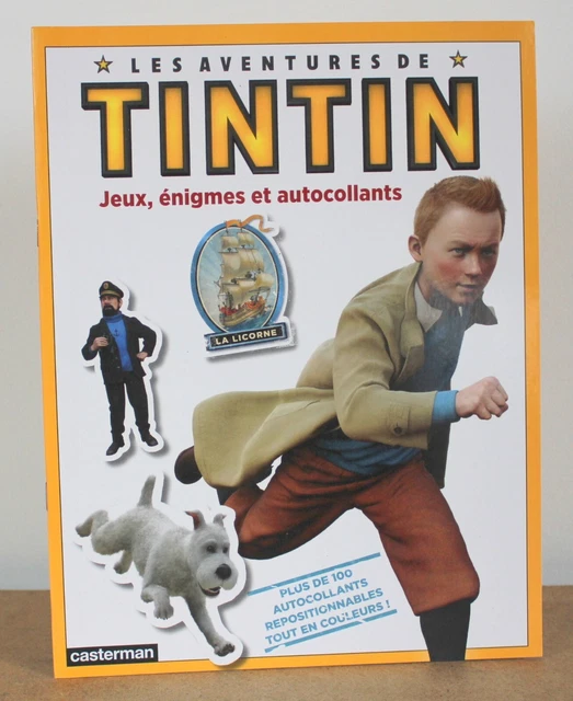 LES AVENTURES DE Tintin Jeux énigmes et autocollants 2011 EUR 10,00 ...