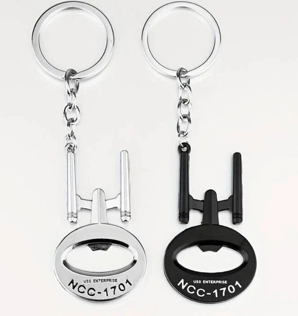 USS ENTERPRISE NCC-1701 Star Trek Key Chain Bottle Opener Key Ring £4. ...