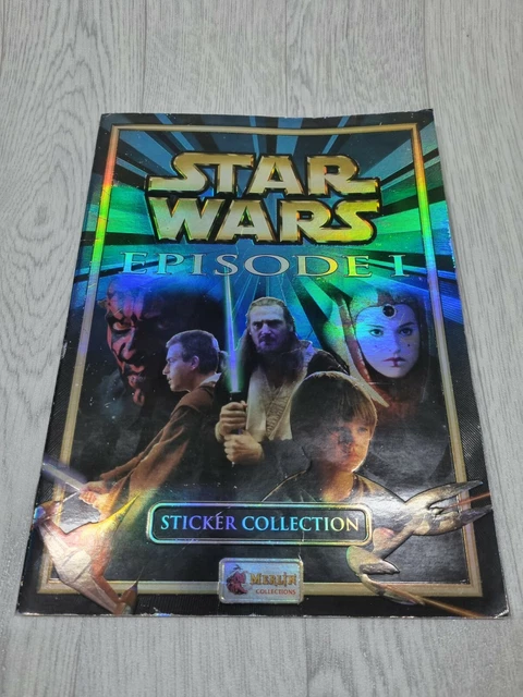 STAR WARS EPISODE 1 Sticker Album - Merlin Sticker Collection £6.95 ...