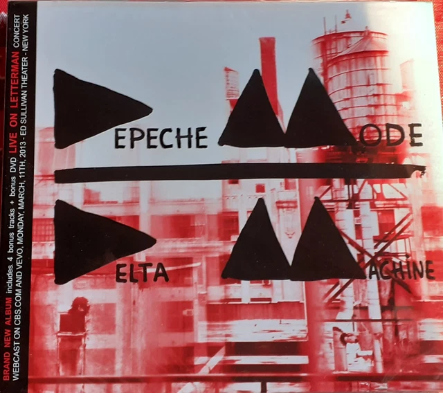 DÉPÊCHE MODE DELTA Machine 1CD+1DVD Digipack Limitée Trés Rare Neuf ...