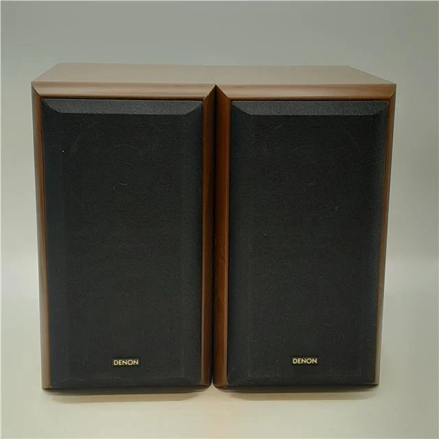 DENON SC-M7 BOOKSHELF Speakers in Original Box - 6 Ohms 80W Walnut £50. ...