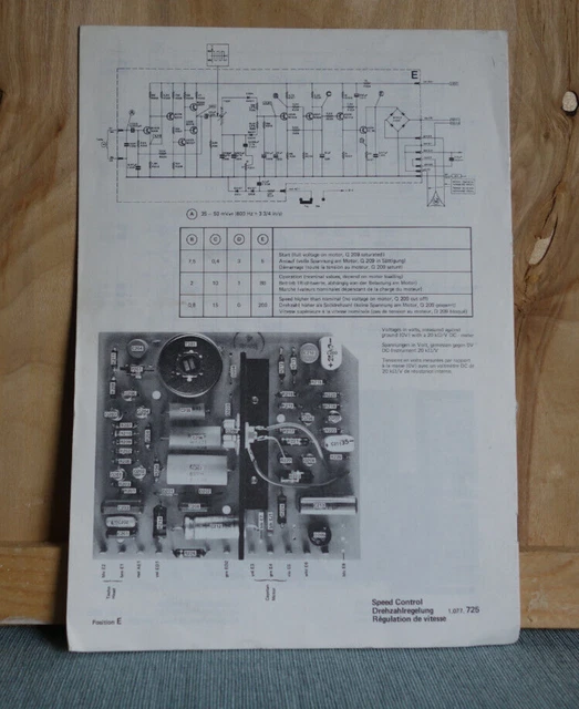 REVOX A77 SCHEMATIC Diagram Circuit Diagram £12.77 - PicClick UK