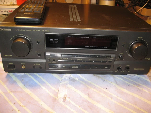 AMPLI TUNER TECHNICS SA-GX 550 EUR 80,00 - PicClick FR