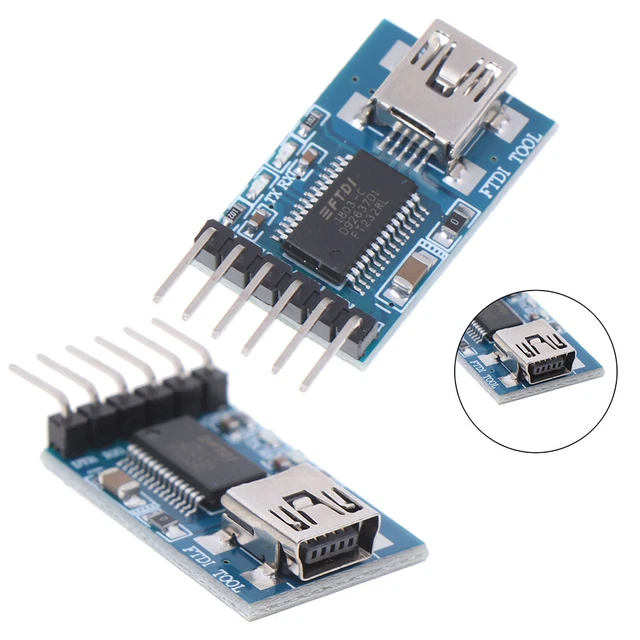 Ft232rl Ftdi 3 3v 5 5v Usb To Ttl Serial Adapter Modules For Arduino