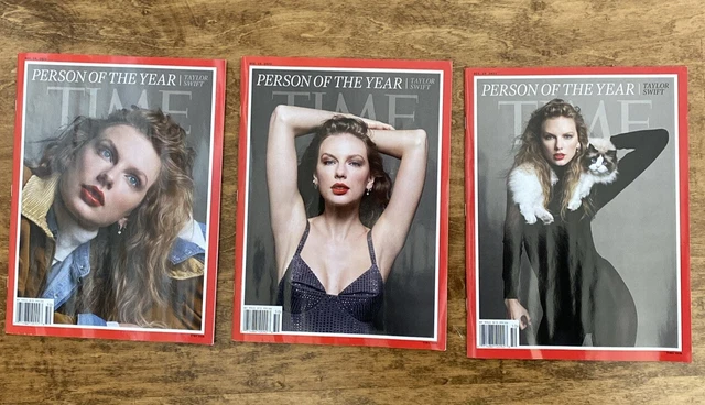 TAYLOR SWIFT ERAS 2023 Time Magazine Persona dell'anno **Tutte e 3 le ...