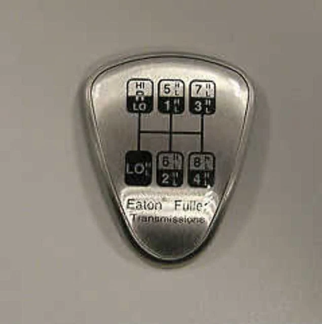 GENUINE EATON ROADRANGER valve medallion with shift pattern. $18.79 ...