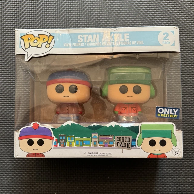 FUNKO POP! VINYL: South Park - South Park - 2 Pack - Stan and Kyle ...