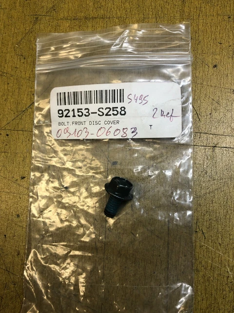 1 BOULON 6X12 suzuki 09103-06083 09103-06083-A05 09103-06128 kawasaki ...