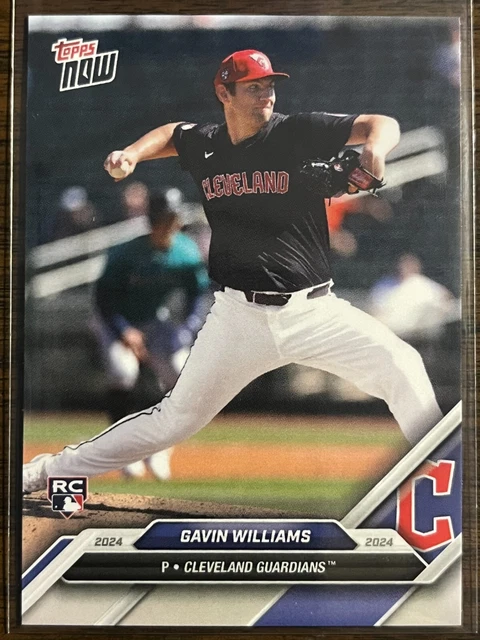 2024 TOPPS NOW #OD-69 Gavin Williams Cleveland Guardians RC EUR 22,46 ...