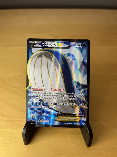 POKÉMONKARTE POKEMON WAILORD Ex Protoschock FULLART 147/160 EUR 20,00 ...