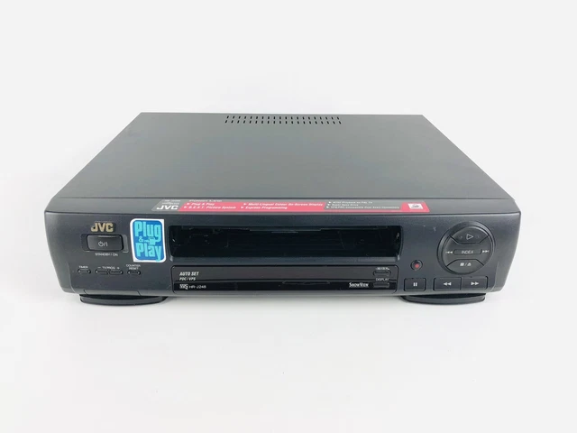 ENREGISTREUR VIDÉO JVC HR-J248E VHS lecteur VHS noir EUR 29,00 - PicClick FR