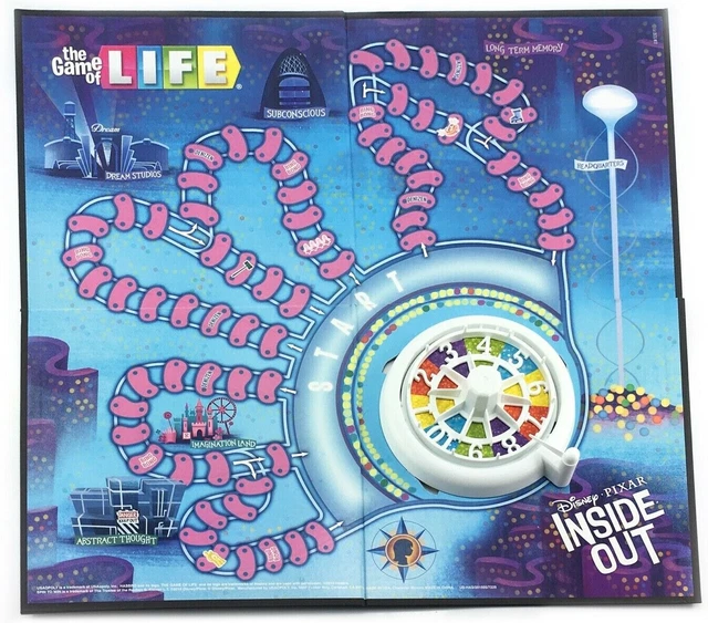 THE GAME OF Life Disney Pixar Inside Out Hasbro 2015 $34.99 - PicClick CA