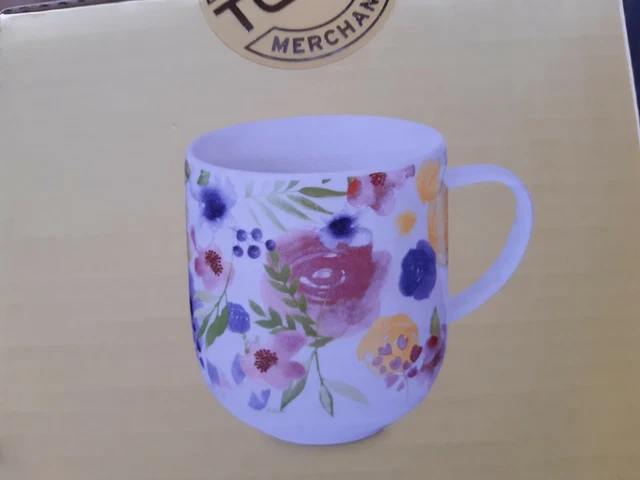 JUMBOBECHER TCHIBO TCM Jumbo Mug Blumenmuster 500ml neu, nicht mehr im ...