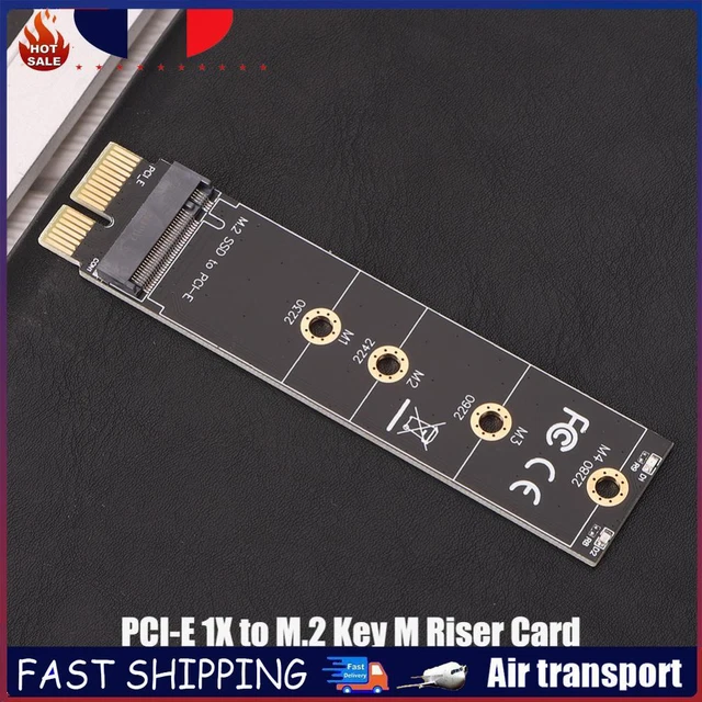 # PCIE 1X to M.2 Adapter NVMe SSD M2 PCIE M Key Hard Drive Reader ...