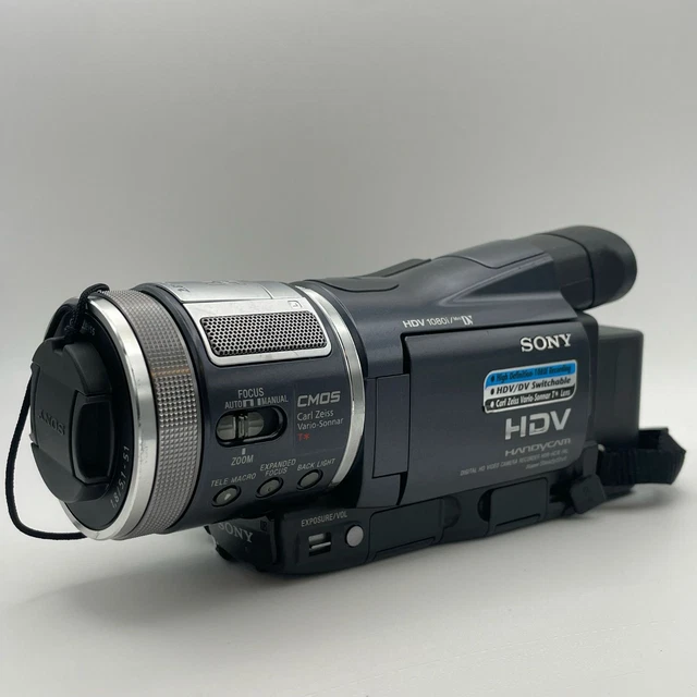 SONY HANDYCAM HDR-HC1E MiniDV / HDV Camcorder - Digital HD Video Camera ...