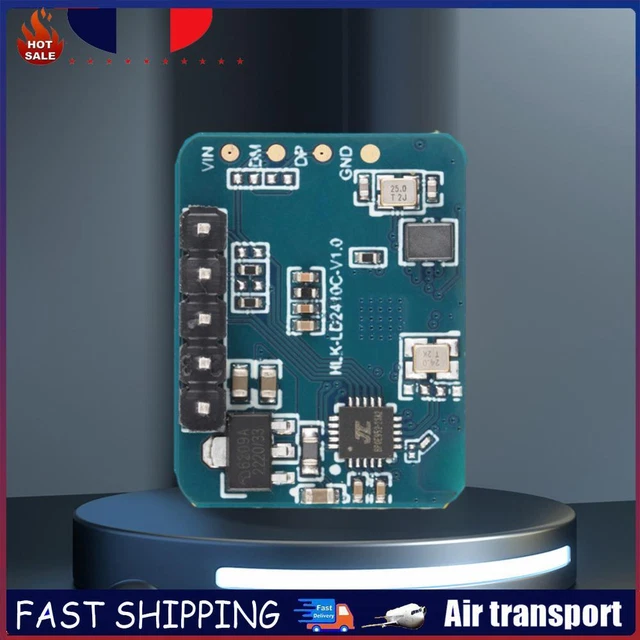 HLK-LD2410C MILLIMETER WAVE Radar Sensor Module 5-12V 24Ghz Body Sensor ...