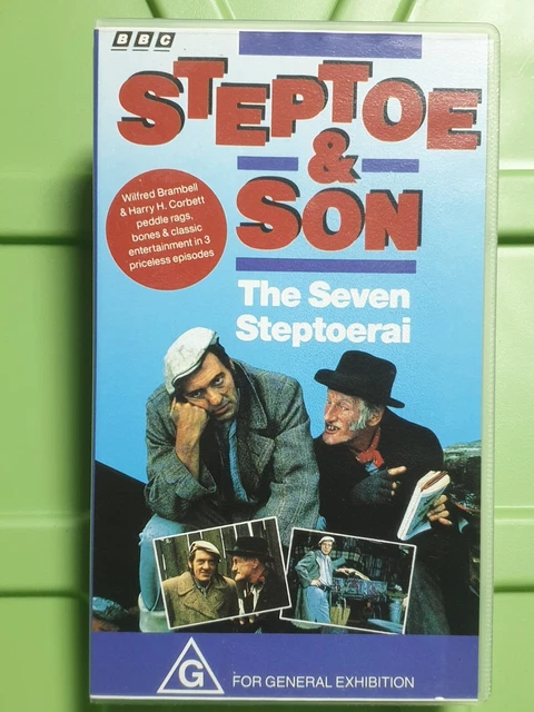 STEPTOE & SON By Seven Steptoerai Vhs Tape Vintage Video Movie G. £8.12 ...