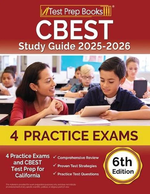 CBEST STUDY GUIDE 2025-2026: 4 Practice Exams and CBEST Test Prep for ...