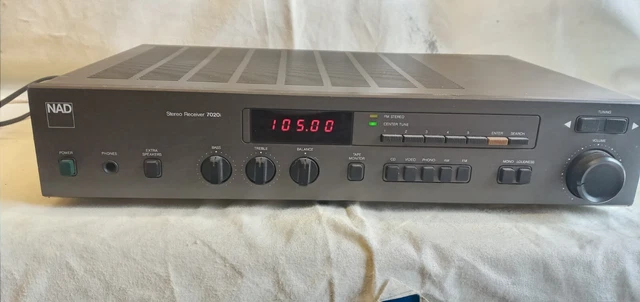 NAD 7020I RECEIVER. VGC. Serviced. 3020i amp and 4130 tuner in same ...