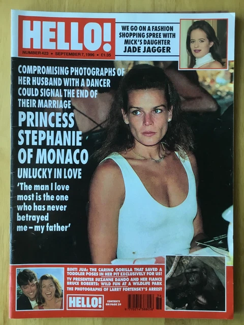 HELLO! PRINCESS Stephanie Of Monaco Jagger 7 September 1996 £9.49 ...