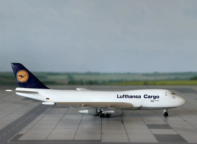 BOEING 747-200F LUFTHANSA Cargo "Europa" 1:500 Herpa EUR 16,00 - PicClick DE