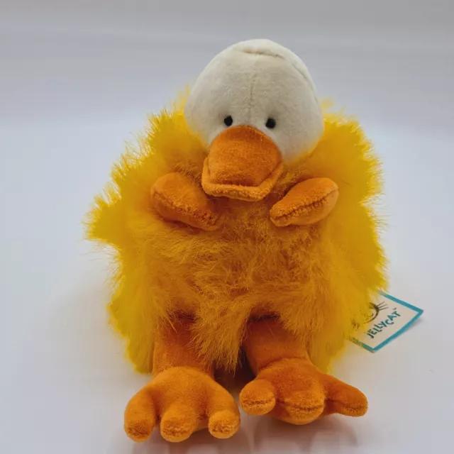 NEW JELLYCAT PUFFBALL Duck Chick new with tags Puff Ball £39.85 ...