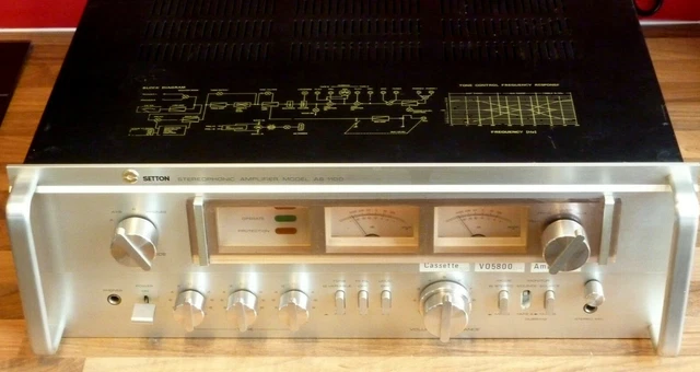 SETTON AS-1100 STEREOPHONIC Integrated Amplifier £102.00 - PicClick UK