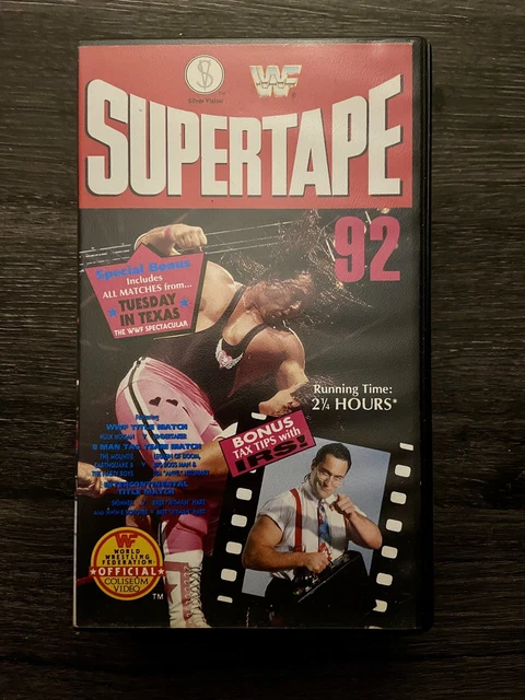 WWF SUPERTAPE 92 Vintage Vhs Video Wwf American Wrestling £4.99 ...