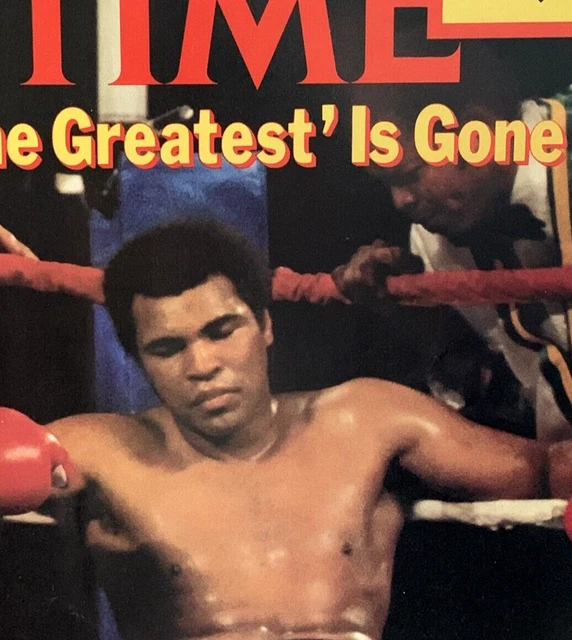 TIME MAGAZINE COVER Page The Greatest Muhammad Ali Feb 1978 Wall Art ...