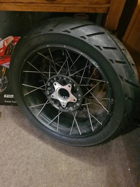 BMW R9T 2018 Rear Wheel & Tyre , Tyre & Spoke Wheel For R9T R Nine T ...