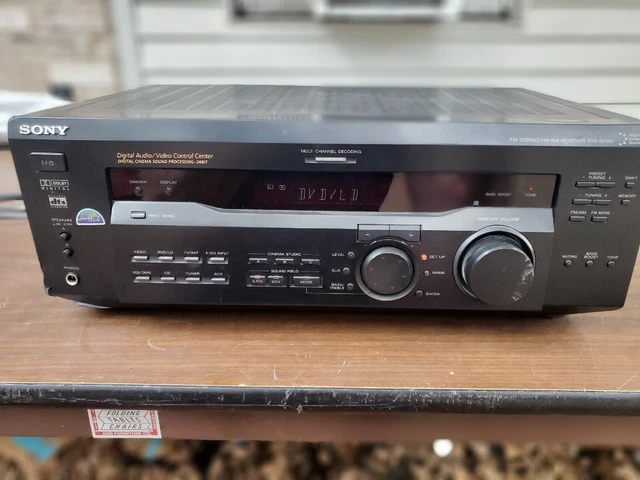 SONY AV RECEIVER Amplifier Tuner Dolby Surround STR-SE501 DTS Digital ...