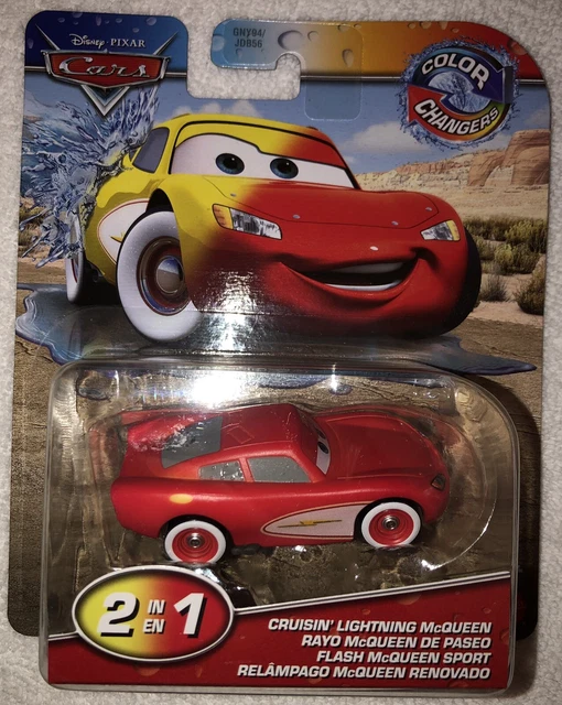 DISNEY PIXAR CARS Color Changers CRUISIN' LIGHTNING MCQUEEN NEW FAST ...