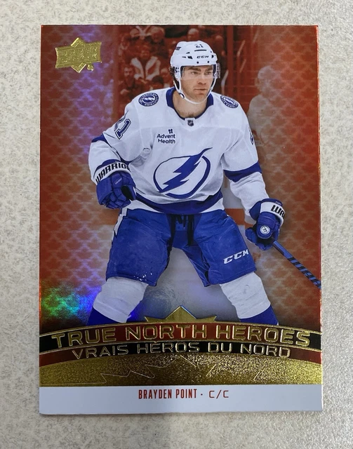 2025-26 UPPER DECK Tim Hortons True North Heroes Brayden Point Tampa ...